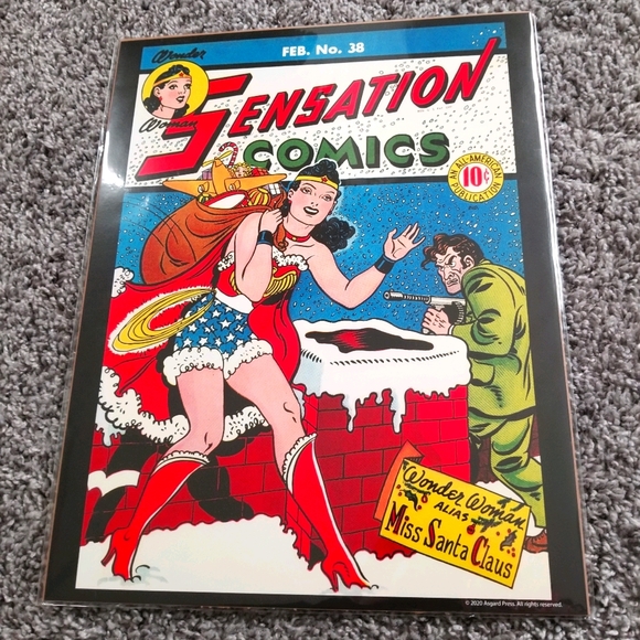 DC Comics | Other | Vintage Wonder Woman Comic Book Cover | Poshmark